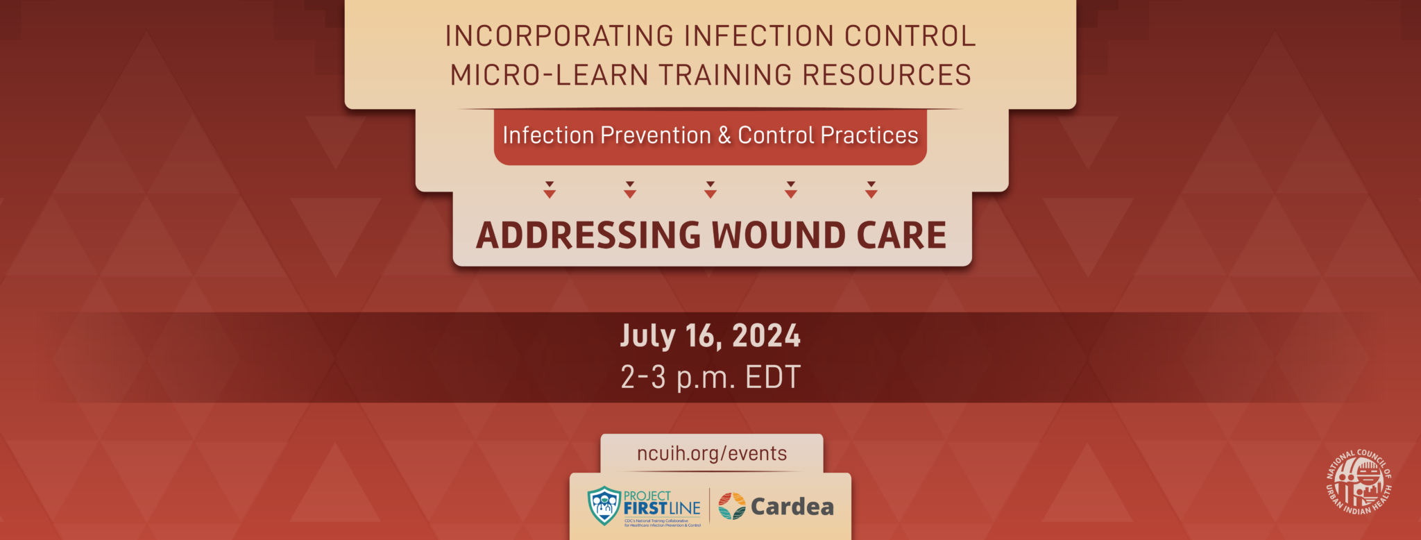 Infection Prevention & Control Practices: Addressing Wound Care - NCUIH
